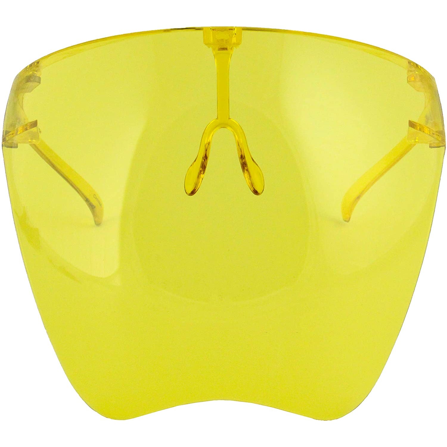 Face Shield Mirrored Visor Glasses/Sunglasses - Flawless Eyewear ...