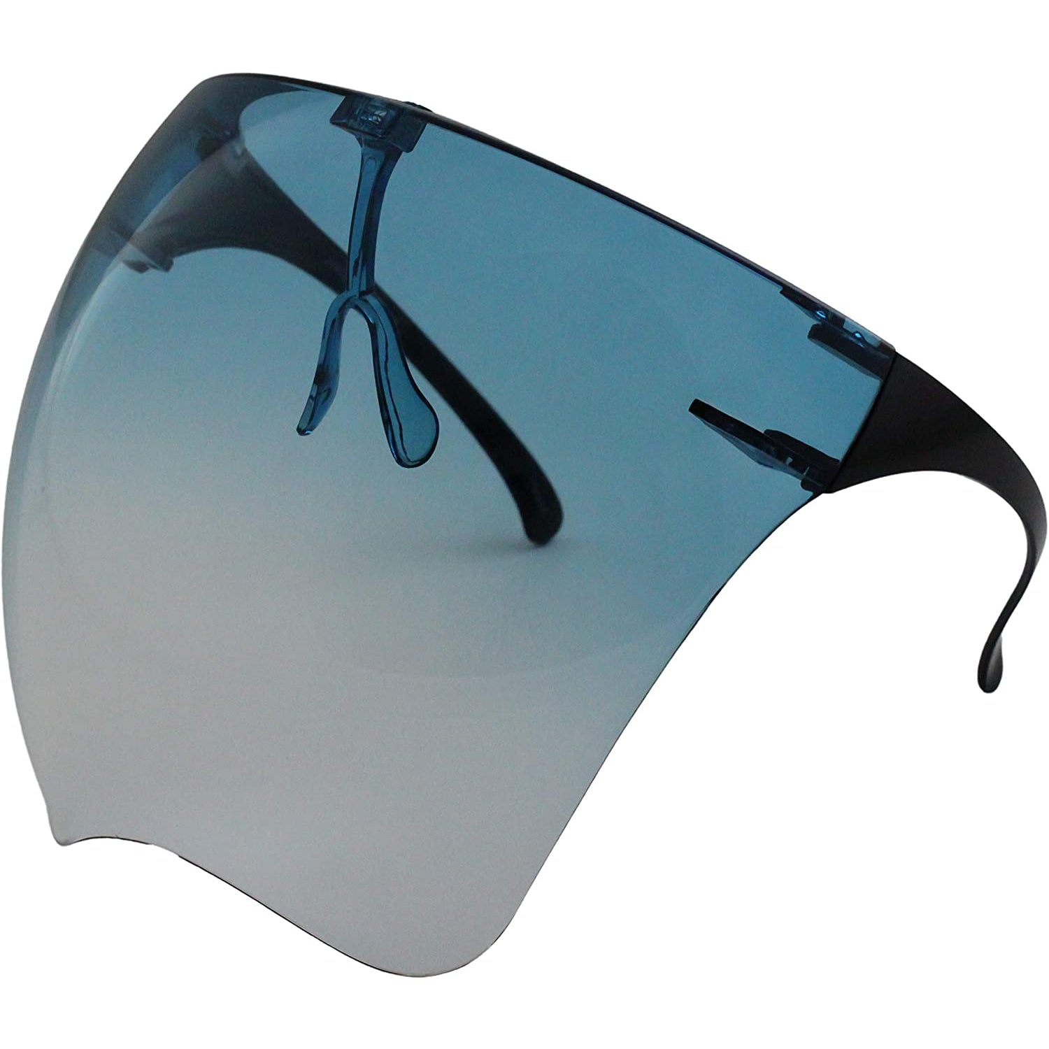Face Shield Mirrored Visor Glasses/Sunglasses - Flawless Eyewear ...