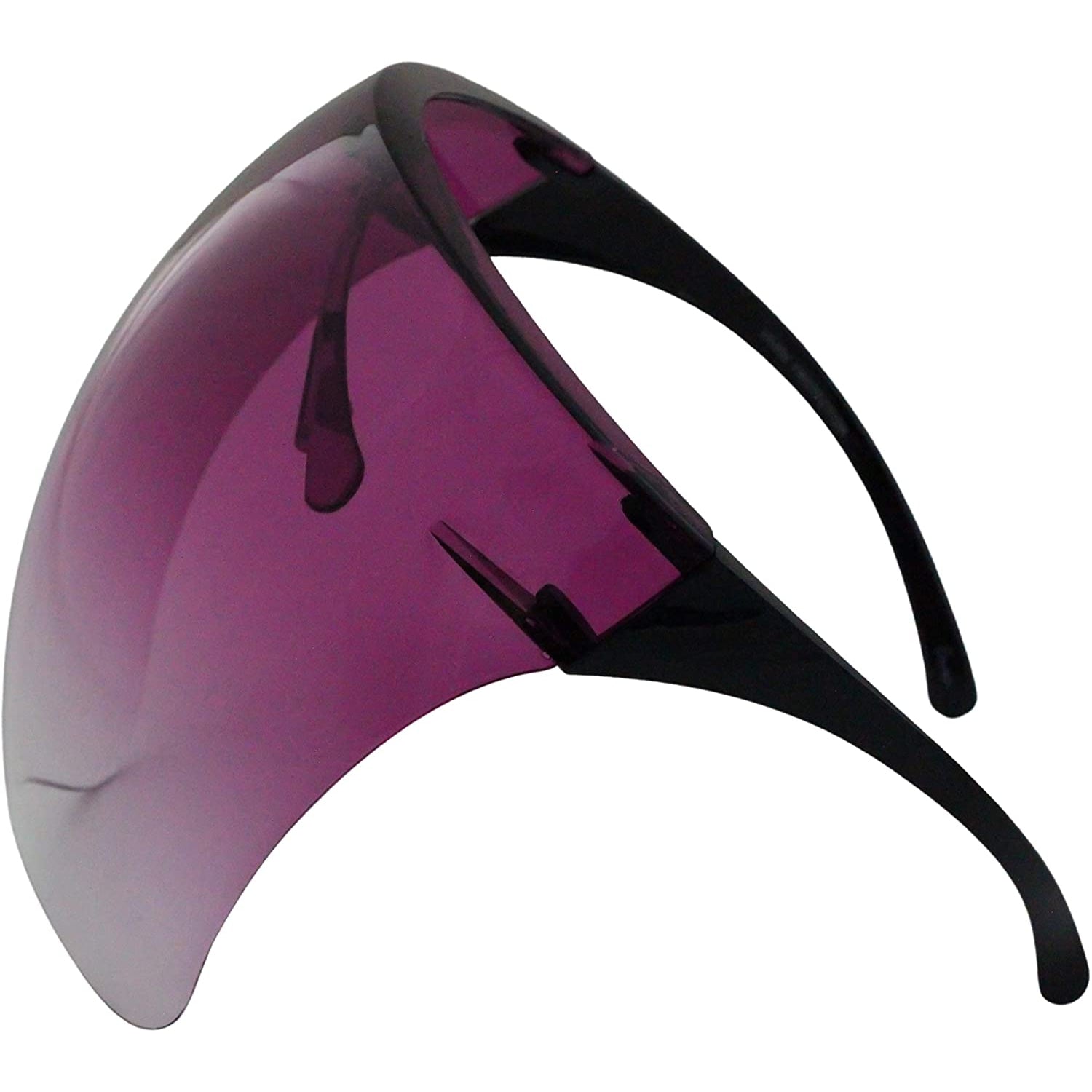 Face Shield Mirrored Visor Glasses/Sunglasses - Flawless Eyewear ...