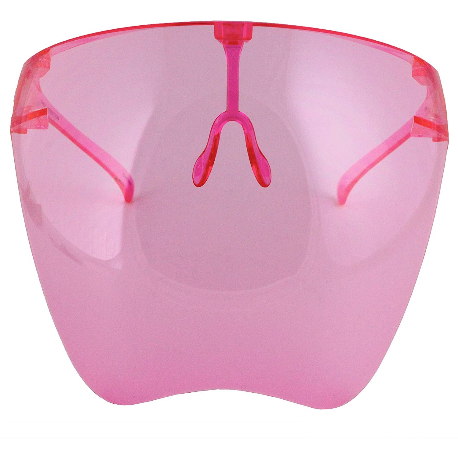 Face Shield Mirrored Visor Glasses/Sunglasses - Flawless Eyewear ...