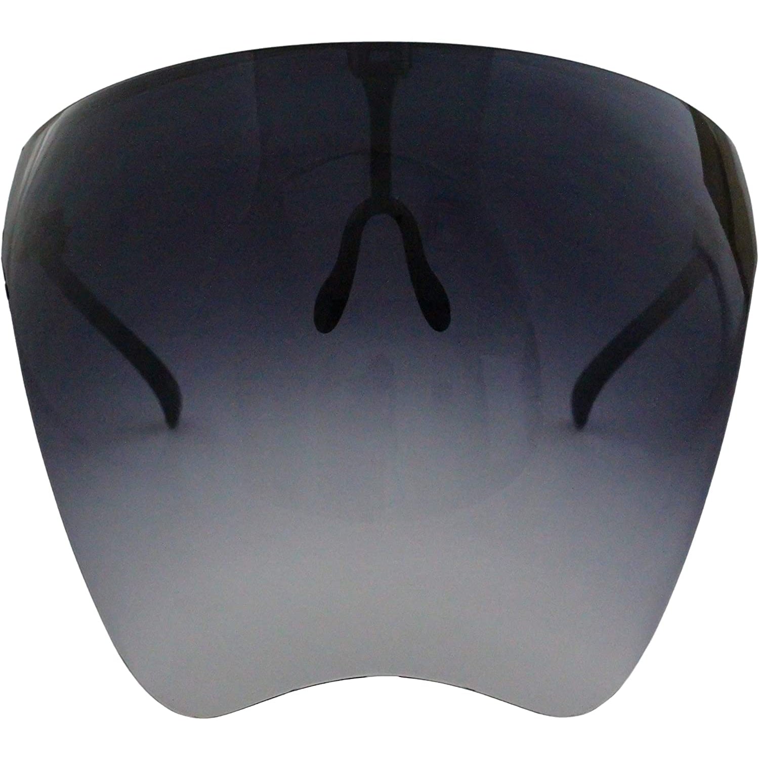 Face Shield Mirrored Visor Glasses/Sunglasses - Flawless Eyewear ...